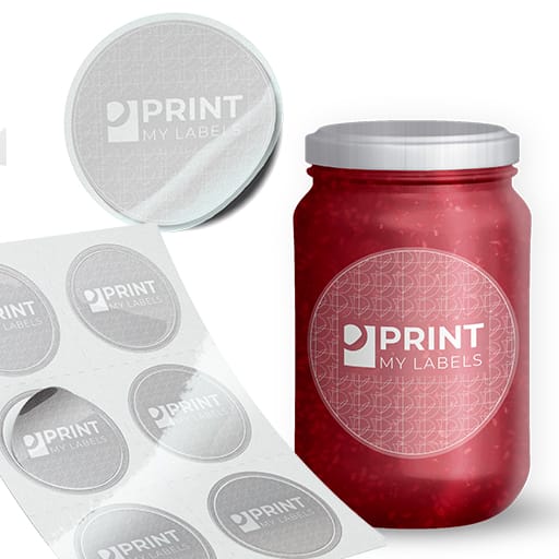 Clear Stickers | Print My Labels